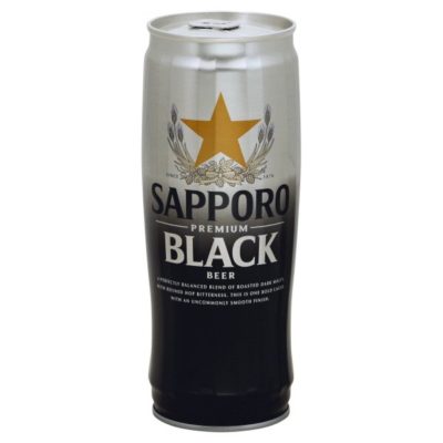 Sapporo Premium Black (can) – Jin Ramen